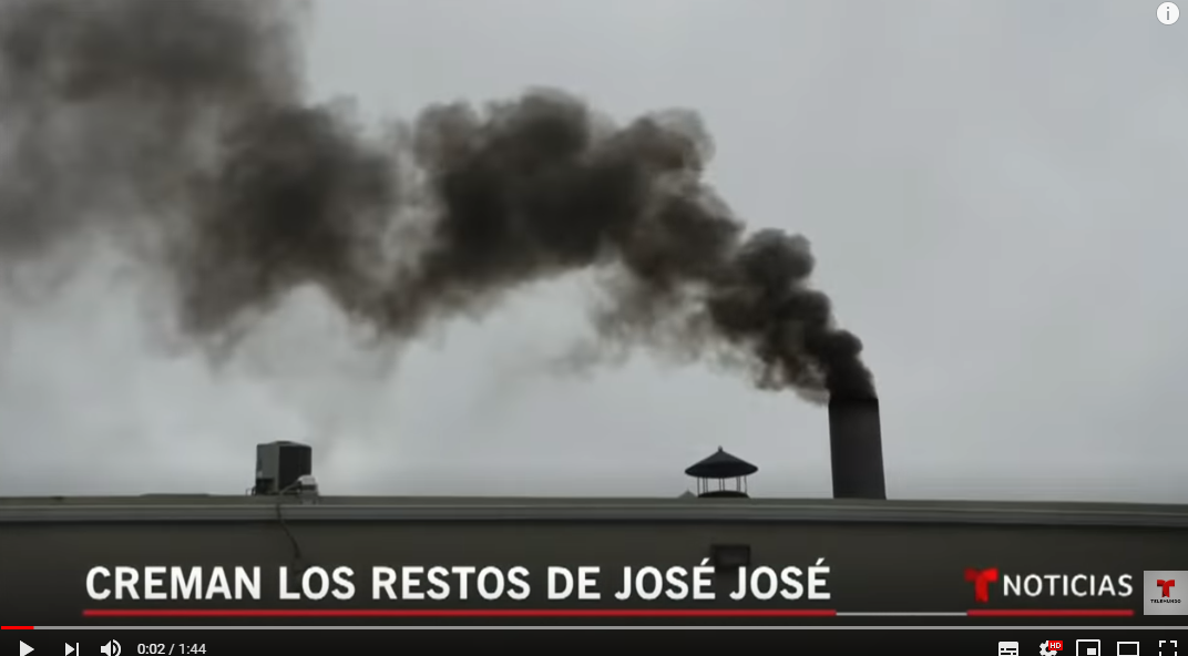 Creman restos de José José – El Granero del Sur