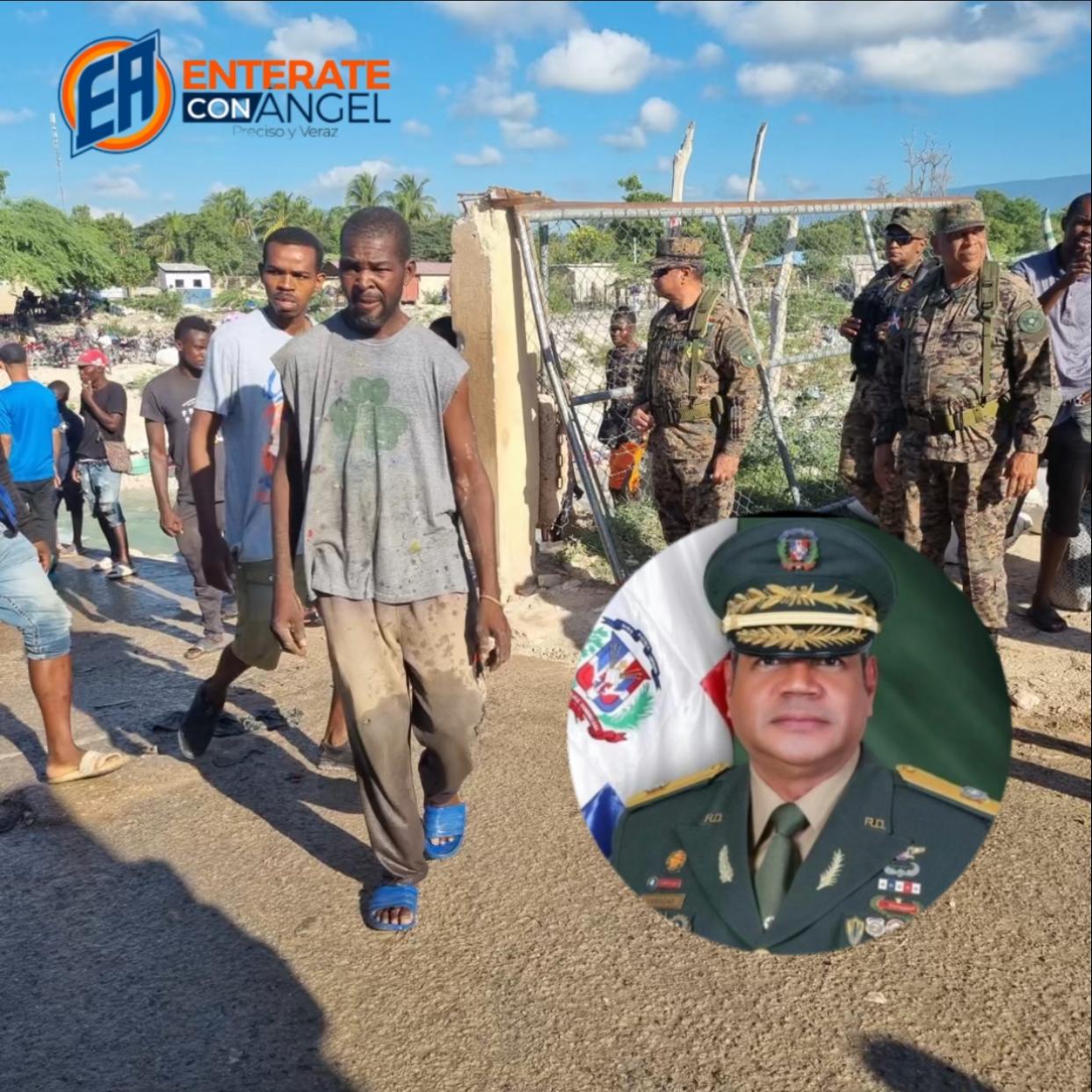 Subcomandante general del ejército Camacho Ubiera, supervisa frontera ...